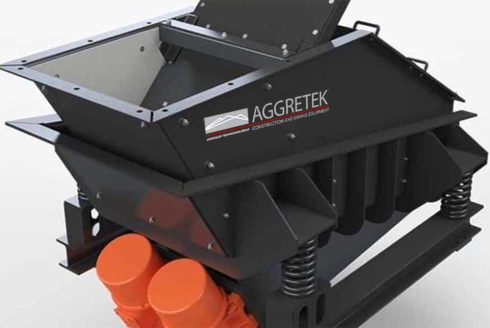 Pan Feeders - AGGRETEK Heavy duty, cost effective feeders.