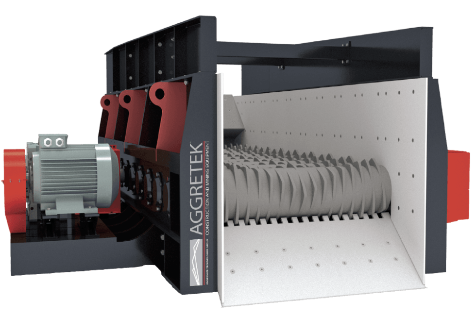 Wobbler Feeders - Screening of wet, sticky materials.